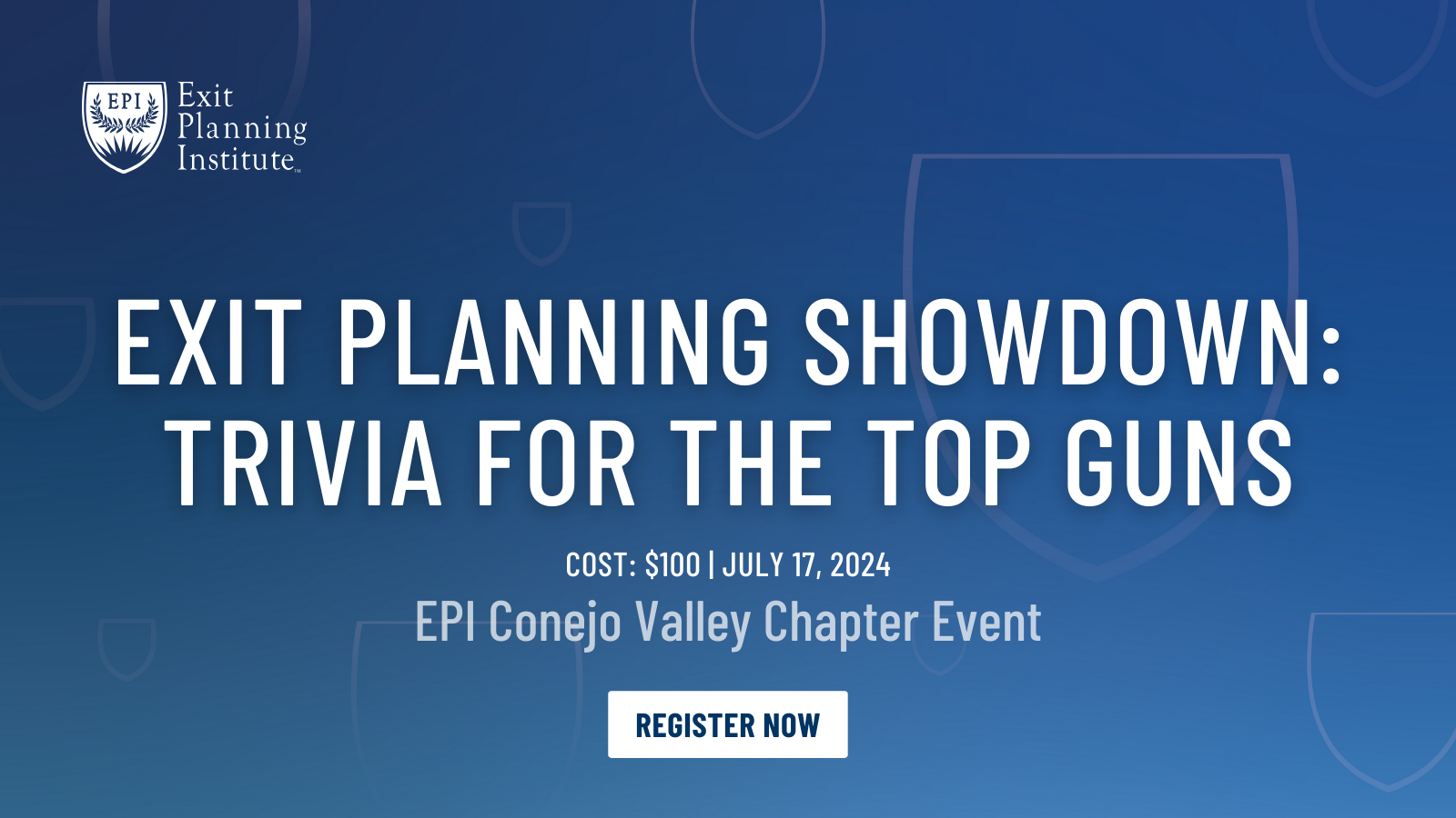 Exit Planning Showdown: Trivia for the Top Guns, Vintage Room at the ...