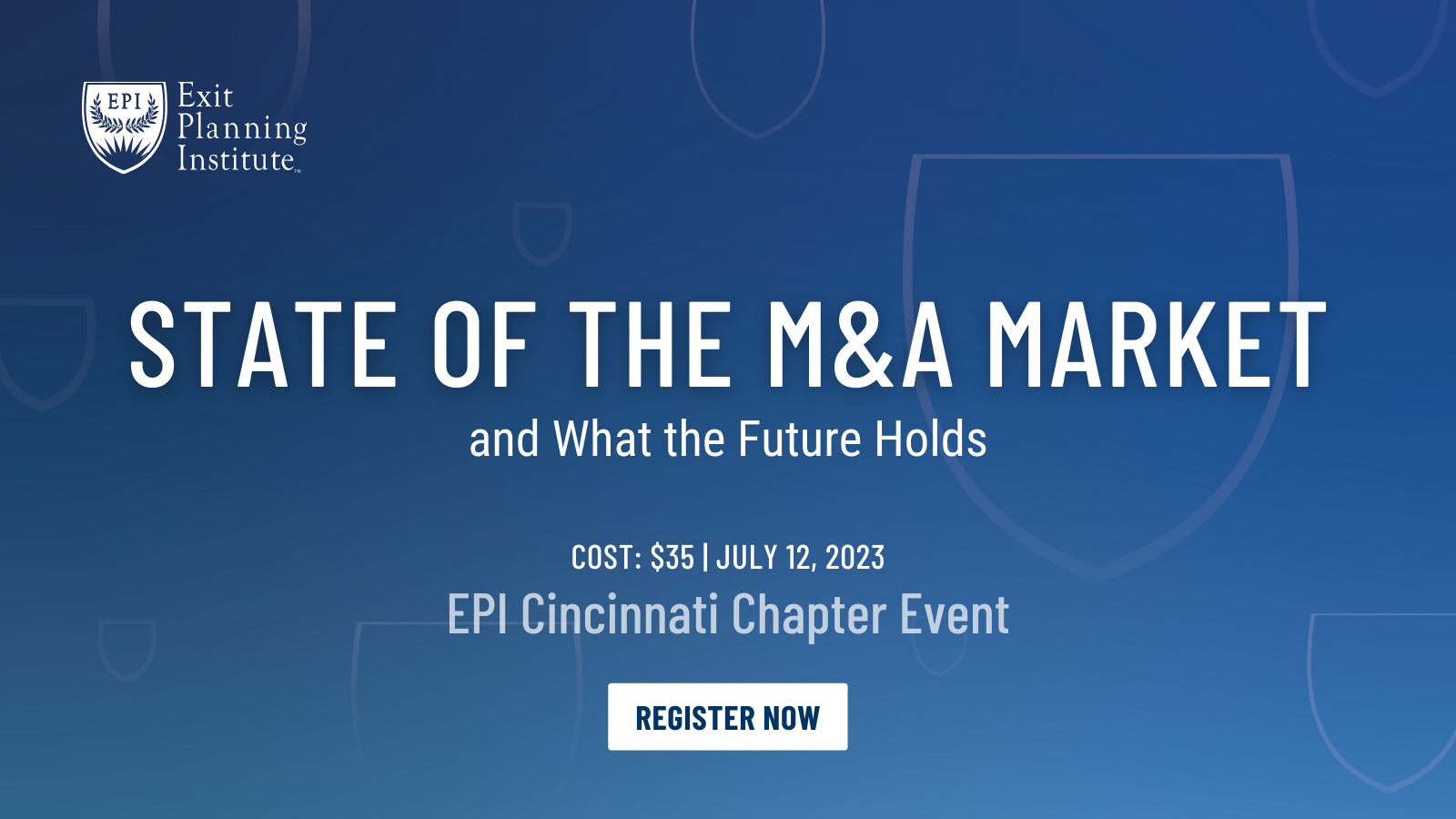EPI Cincinnati Chapter - Exit Planning Institute Local Platform for ... EPI Cincinnati Chapter - Exit Planning Institute Local Platform for ...